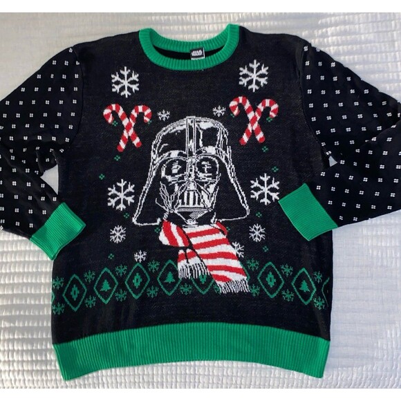 Star Wars | Sweaters | Vintage Darth Vader Star Wars Christmas Sweater ...